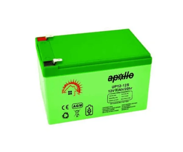 Apollo 12V-80Ah AGM Battery Best Price in Bangladesh at