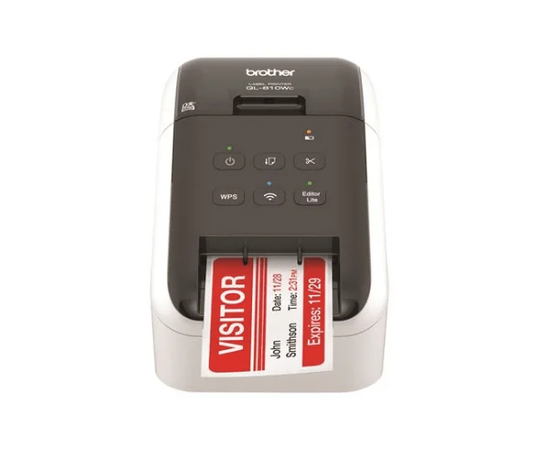 Brother QL-810WC Ultra-fast Label Printer with Wireless Networking