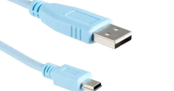 Cisco Compatible Blue USB Console Cable, 6ft, (CAB-CONSOLE-USB)