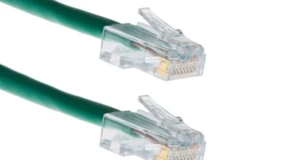 Cisco Green RJ45 to RJ45 Rollover Console Cable, 10 ft (CAB-500RJ-10FT)