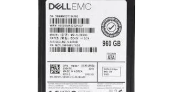 Dell EMC 960GB SATA MZ7L3960HBLT-00B7C (PM897) SSD