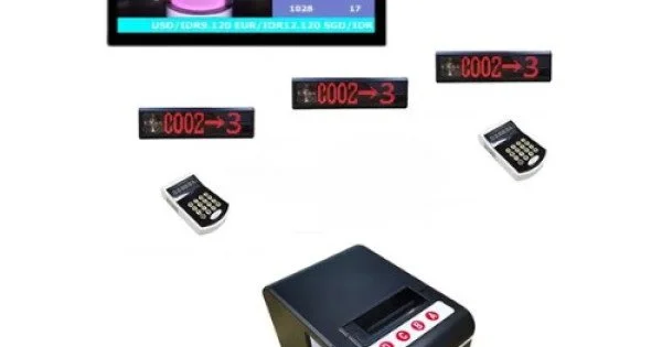 Desktop Design Queue Management System Ticket Printer Price