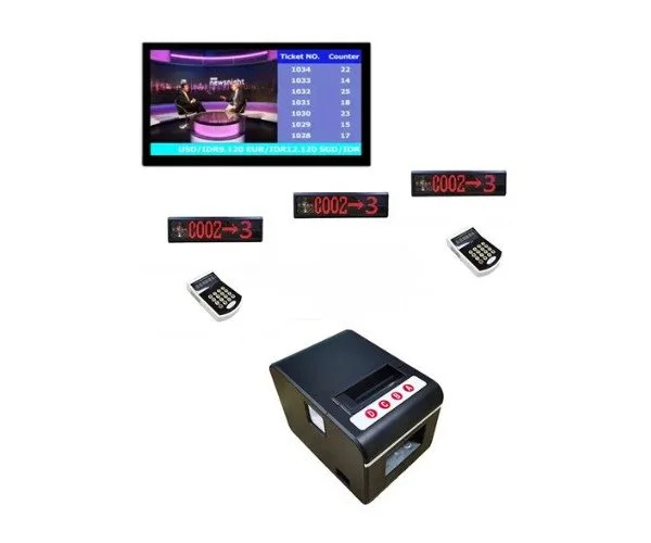Desktop Design Queue Management System Ticket Printer Price
