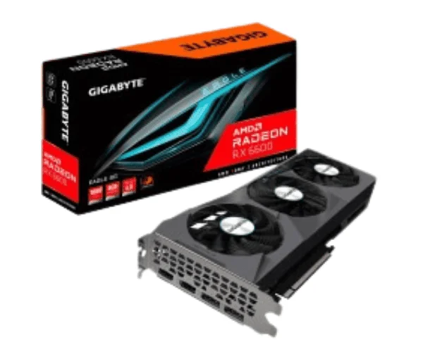 GIGABYTE Radeon RX 6600 EAGLE 8GB GDDR6 Graphics Card