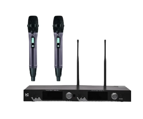 ITC T-521UH UHF-Dual Channel Wireless Microphone Price in BD