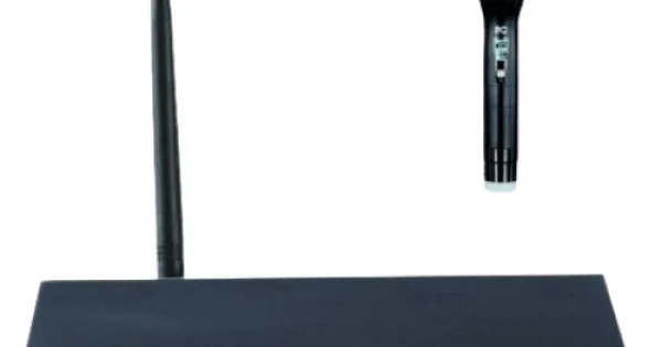 ITC T-531A UHF Single Channel Wireless Handheld Microphone with Segment ...