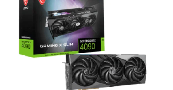 MSI GeForce RTX 4090 GAMING X SLIM 24GB Graphics Card