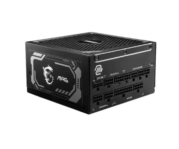 MSI MAG A1000GL PCIE5 1000W 80 Plus Gold Power Supply