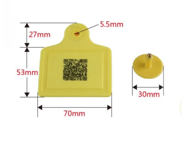 RFID Animal Ear Tag for Animal Farm