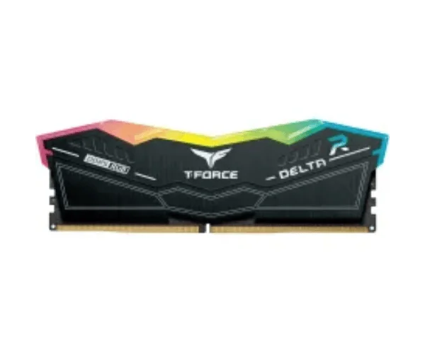 TEAM T-FORCE DELTA RGB 16GB 6400MHz DDR5 Gaming RAM